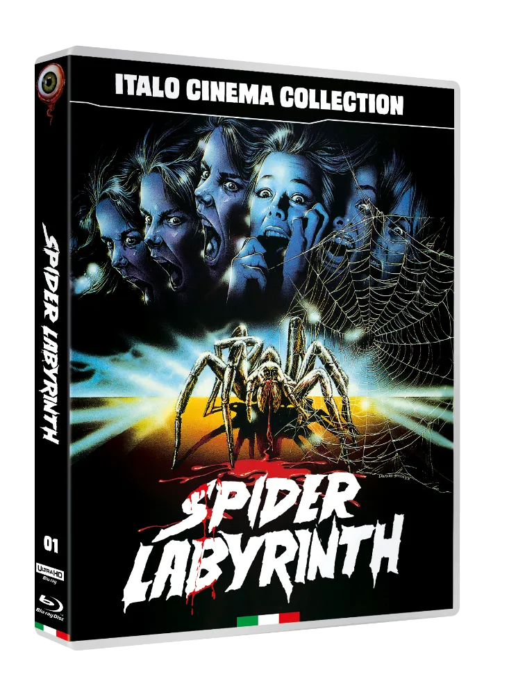 SPIDER LABYRINTH (Italo Cinema Collection #01) [4K-Ultra-HD & Blu-ray ...